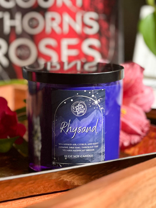 Rhysand | A Court of Mist and Fury Inspired Candle | In the Wick of Time