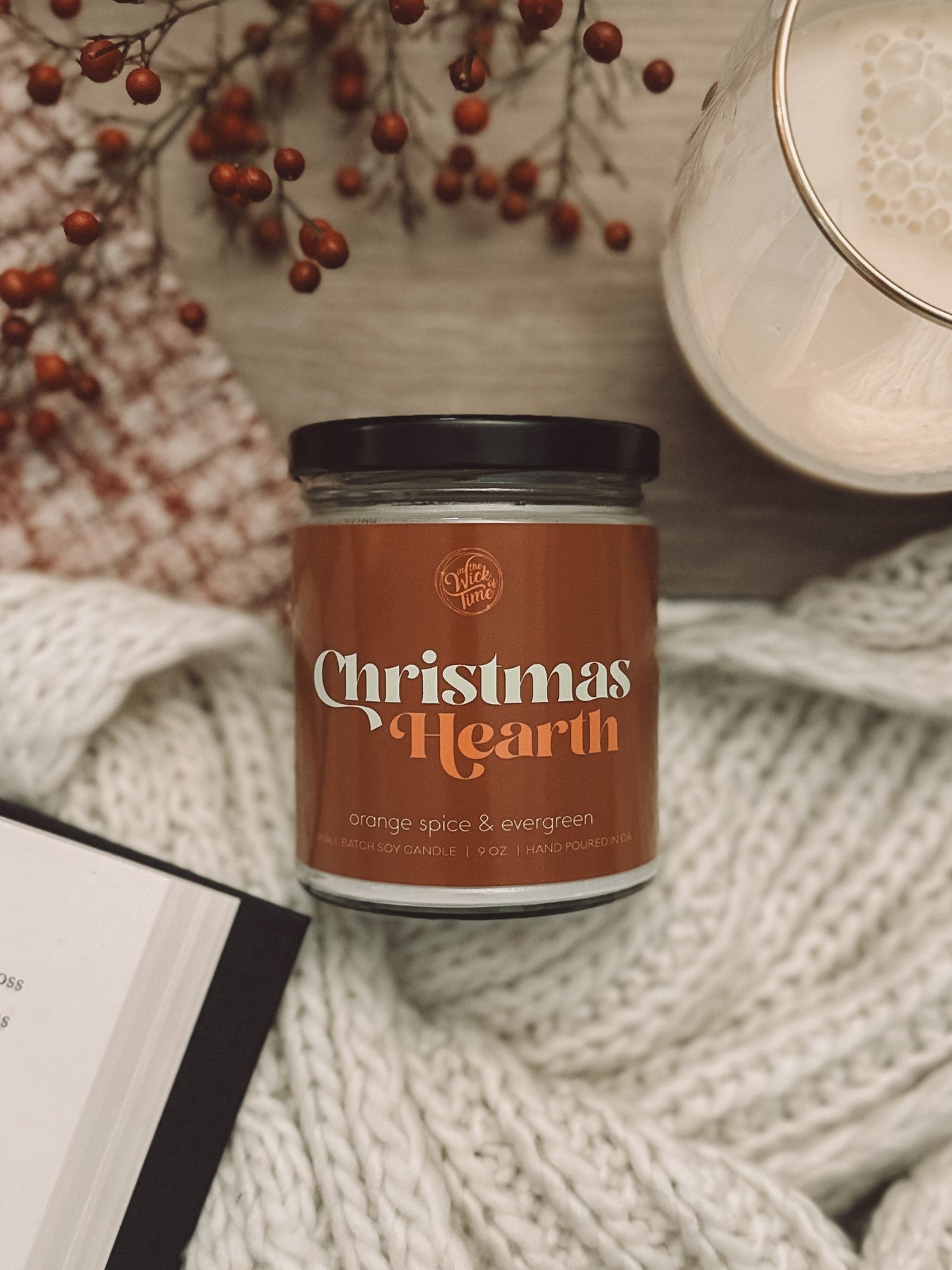 Christmas Hearth Candle | In the Wick of Time