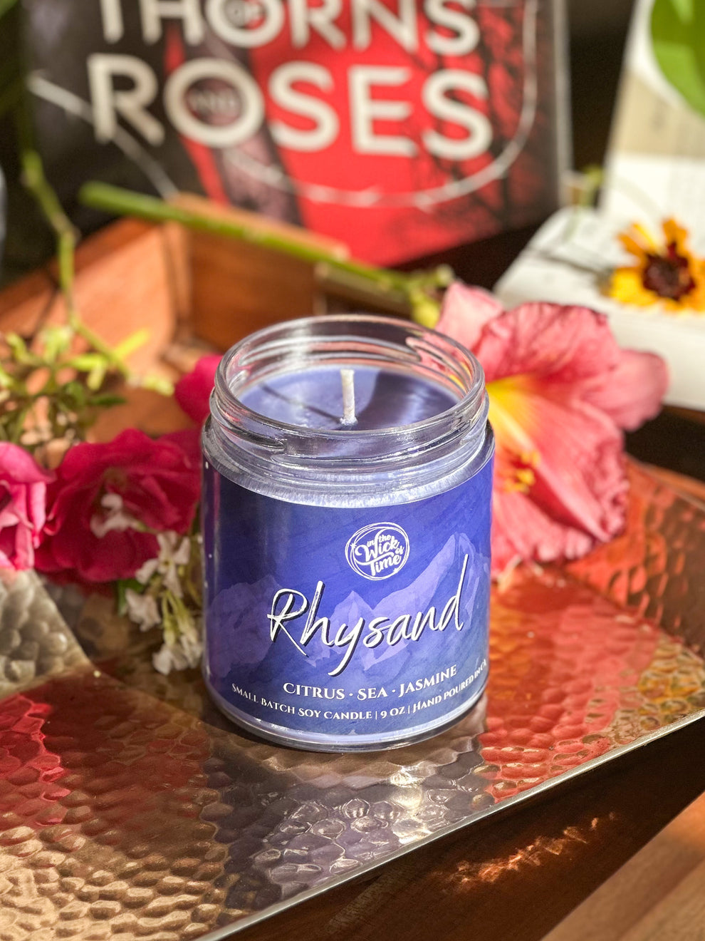Rhysand | A Court of Mist and Fury Inspired Candle | In the Wick of Time