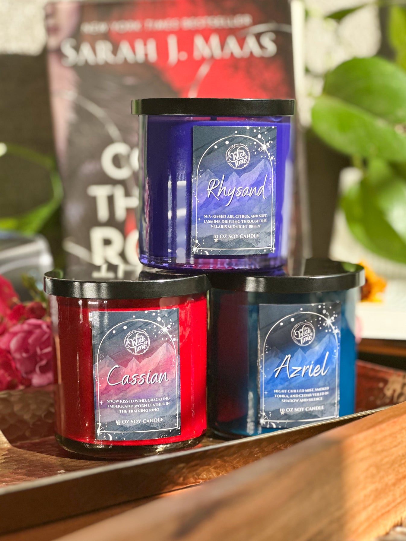 Rhysand | A Court of Mist and Fury Inspired Candle | In the Wick of Time