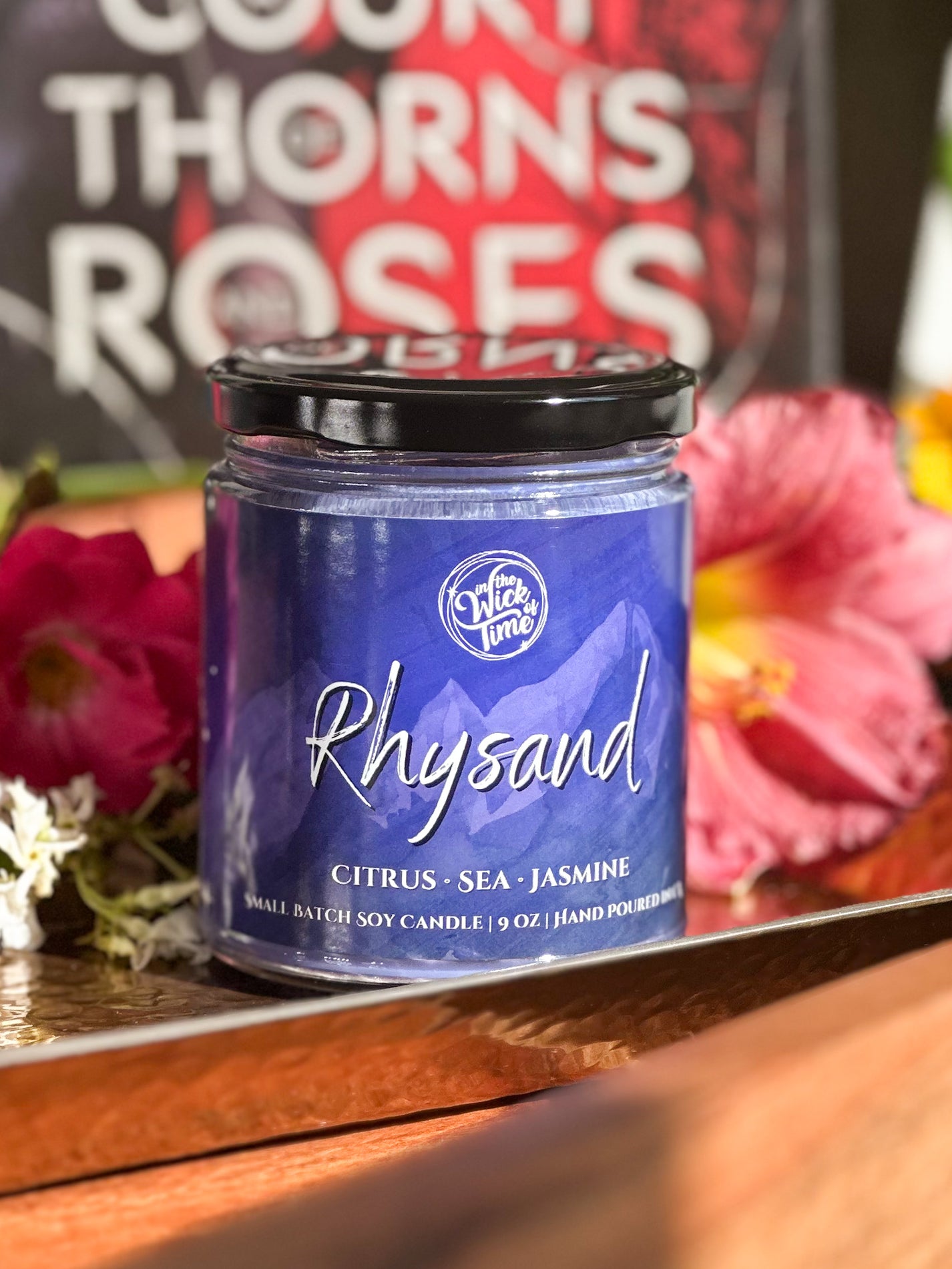 Rhysand | A Court of Mist and Fury Inspired Candle | In the Wick of Time