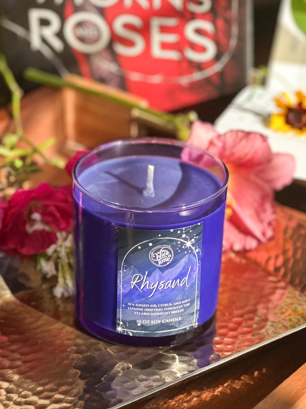Rhysand | A Court of Mist and Fury Inspired Candle | In the Wick of Time
